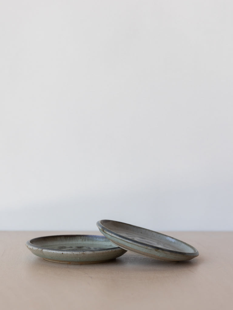 Vintage Hand Painted Eggshell Ceramic Plate – The Arc