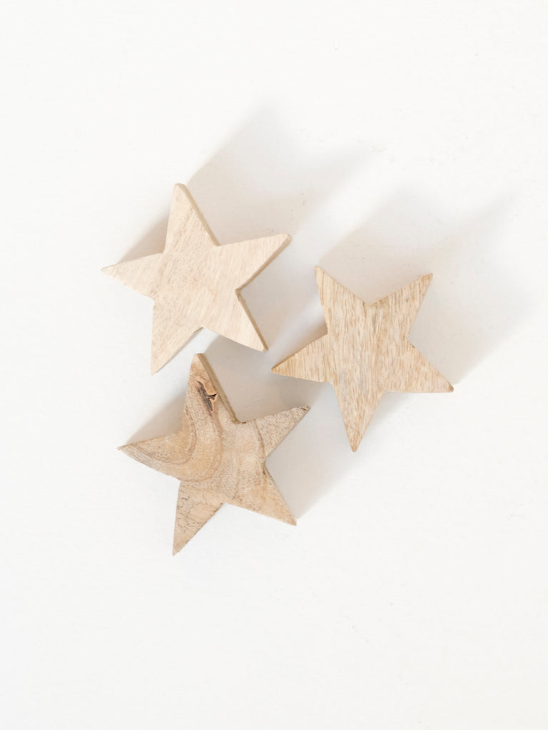 Fog Linen Star Shaped Mango Wood Decorative Object – The Arc