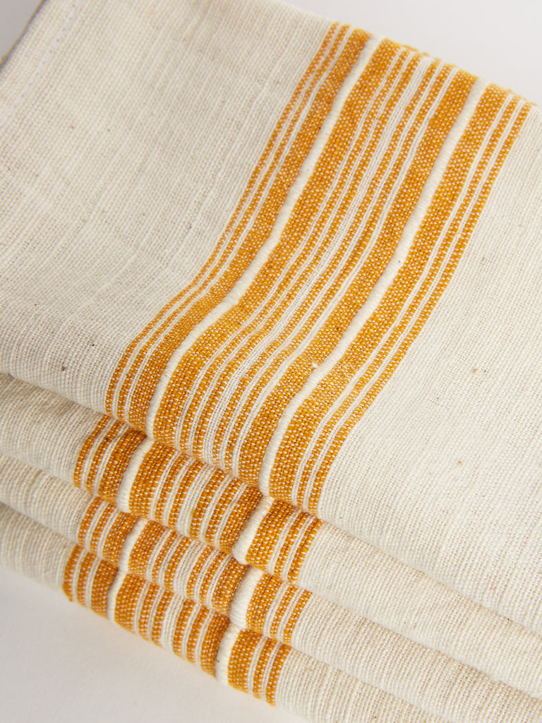 Yellow with Natural Napkin – The Arc