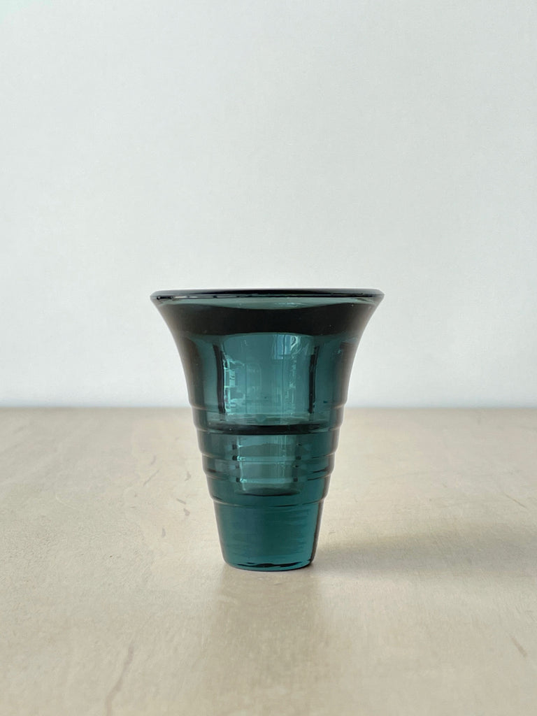 Vintage Indigo Crystal Candlestick Holders – The Arc